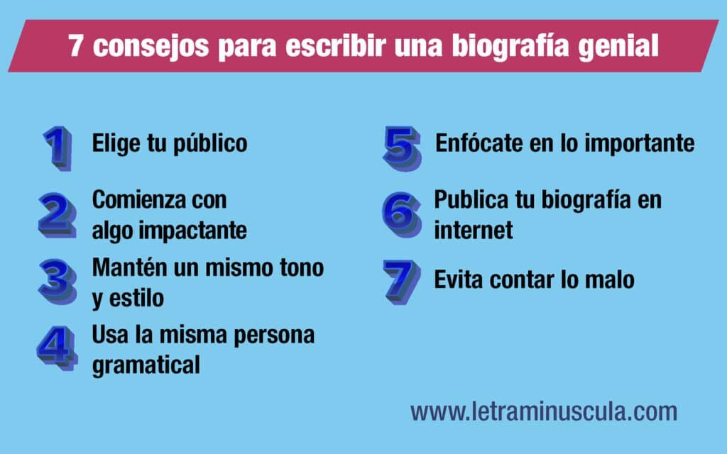 Guía práctica para escribir una biografía perfecta - DonComo ️ Guía práctica para escribir una biografía perfecta - DonComo ️
